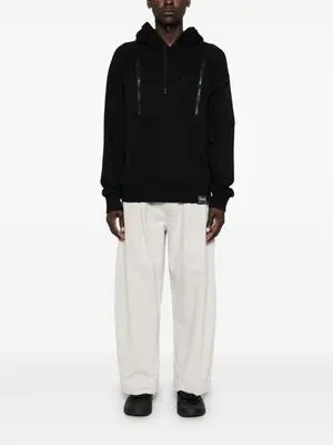 Versace Logo-patch Hoodie