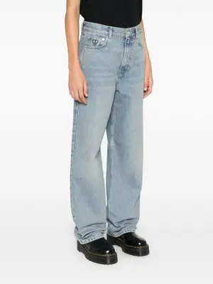 Moschino Logo-patch Jeans