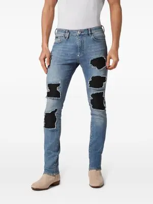 Philipp Plein Ripped Skinny-fit Jeans