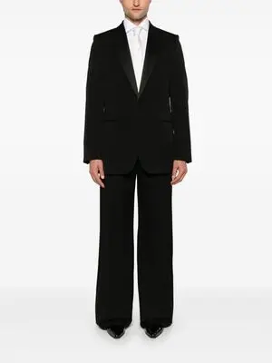 Saint Laurent Grain De Poudre Tuxedo Blazer