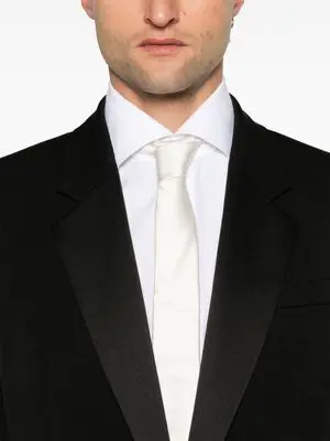 Saint Laurent Grain De Poudre Tuxedo Blazer