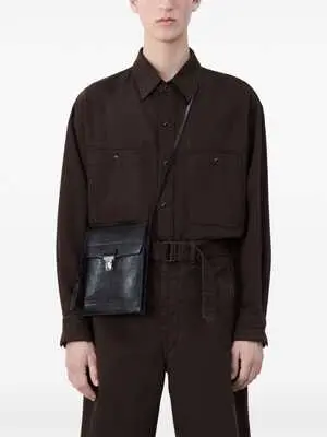 LEMAIRE Grained Leather Shoulder Bag