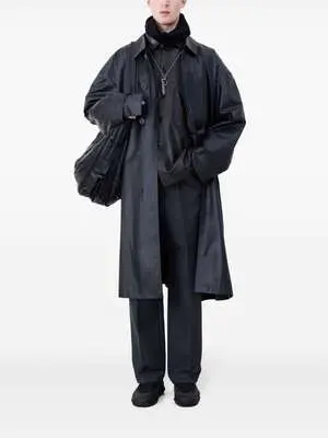 Lemaire Raincoat In Black - 50% Off | Editorialist
