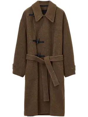 LEMAIRE Belted Felted Duffle Coat
