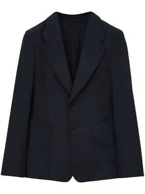 LEMAIRE Single-breasted Tailored Blazer - Black