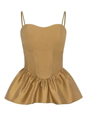 AZLEE Naina Top - Gold