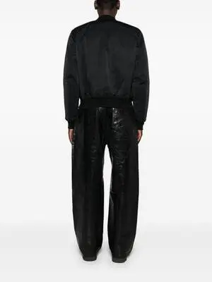 Rick Owens Bauhaus Flight Bomber Jacket - Black