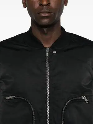 Rick Owens Bauhaus Flight Bomber Jacket - Black