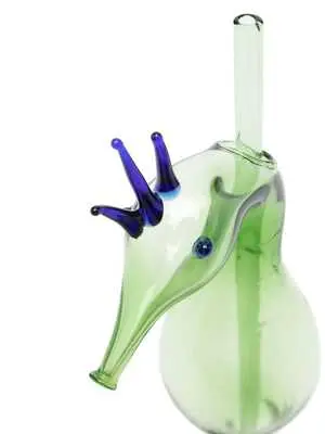 LES-OTTOMANS Seahorse Cocktail Glass