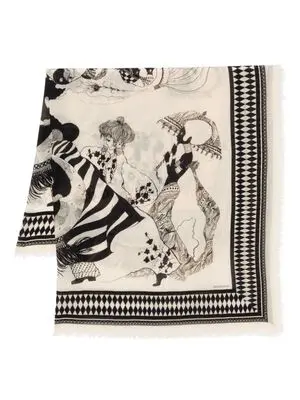 ZIMMERMANN Illustration Scarf
