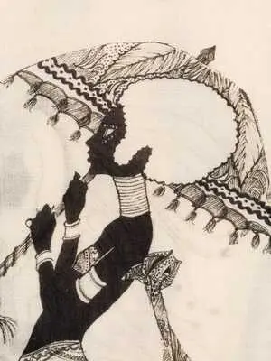 Zimmermann Illustration Scarf