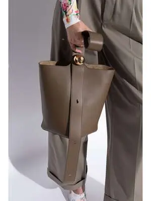 Loewe Pebble Bag - Brown
