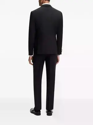 BOSS Slim-fit Tuxedo Jacket In Virgin-wool Serge
