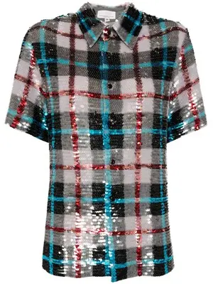 Ashish Sequin-embellished Cotton Shirt