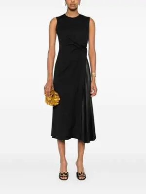 NISSA Asymmetric Midi Dress