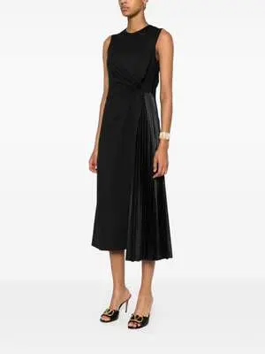 NISSA Asymmetric Midi Dress