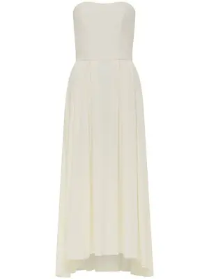 Azeeza Ezra Midi Dress - Neutrals