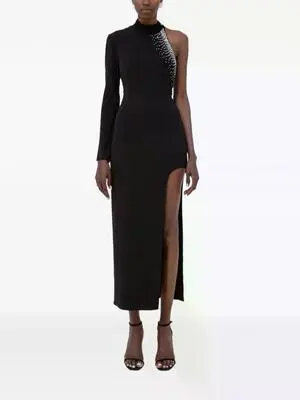 NISSA Asymmetric Maxi Dress