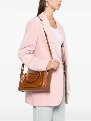 Chloé Small Paraty 24 Shoulder Bag - Brown