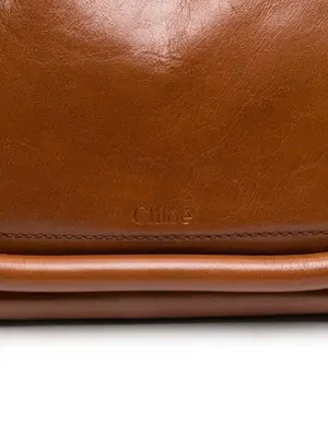 Chloé Small Paraty 24 Shoulder Bag - Brown