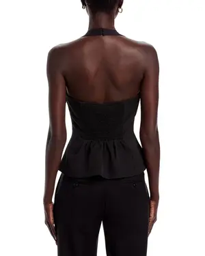 LUCY PARIS Vivienne Bow Halter Vest
