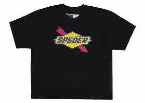 SP5DER The Spot Tee Shirt - Black