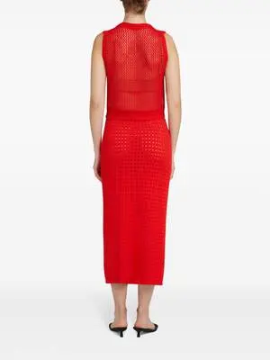 Cashmere In Love June Knitted Top - Red