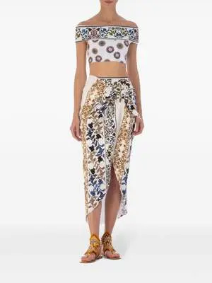 Silvia Tcherassi Patmos Pareo Skirt