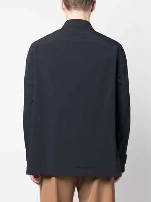 Fendi Zip-pocket Shirt Jacket - Blue