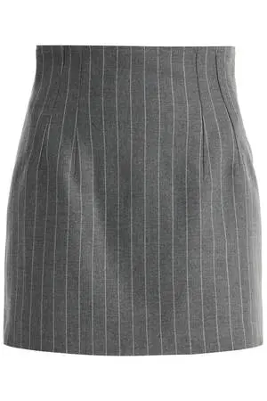 Andamane THE ANDAMANE Striped Shelby Mini Sk - Grey