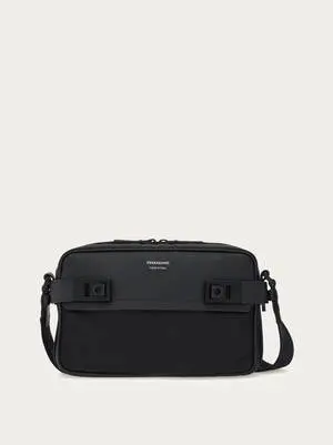 FERRAGAMO Crossbody Bag With Buckle - Black