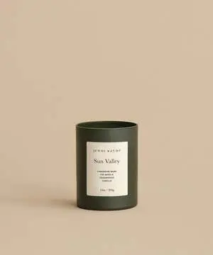 Jenni Kayne Sun Valley Glass Candle - Cinnamon,valley
