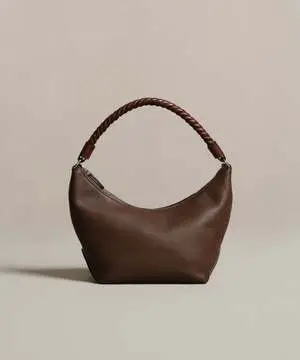 Jenni Kayne Crescent Shoulder Bag - Multicolor,chocolate