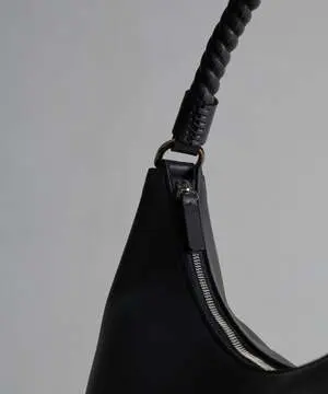 Jenni Kayne Crescent Shoulder Bag - Charcoal