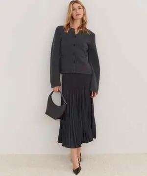 Jenni Kayne Crescent Shoulder Bag - Charcoal