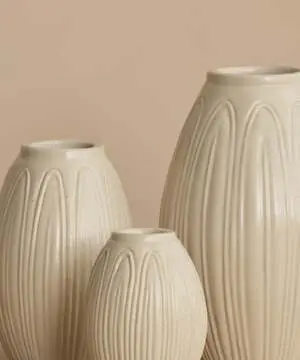 Jenni Kayne Porta Ceramic Vase - White