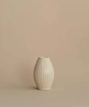 Jenni Kayne Porta Ceramic Vase - White