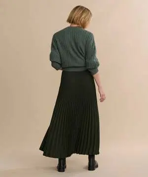 Jenni Kayne Pleated Skirt - Multicolor,forest Plaid