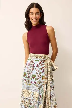 MARIE OLIVER Mazie Top - Potion