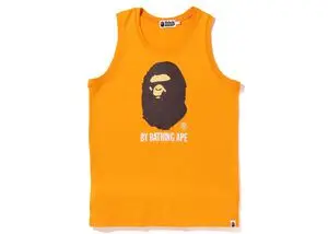A BATHING APE By Bathing Ape Tank Top - Orange