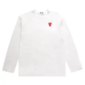 Play Comme Des Garcon Mini Logo Long-sleeve Tee