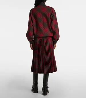 Burberry Check Bomber Jacket