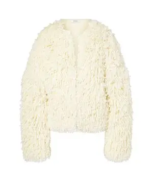FFORME Forme Van Fringed Wool-blend Jacket