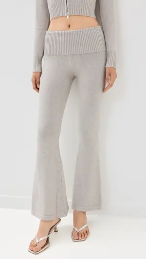 Lioness Muse Knit Wide Leg Sweatpants