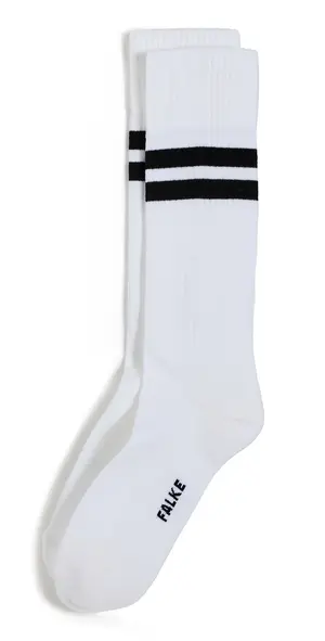Falke Falke Dynamic Crew Socks White/black