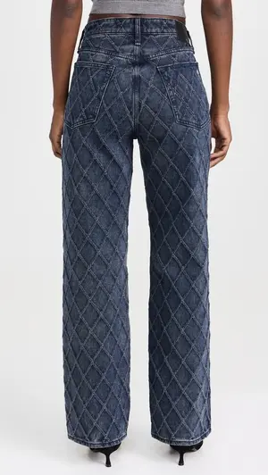 Rag & Bone Logan Quilted Jeans