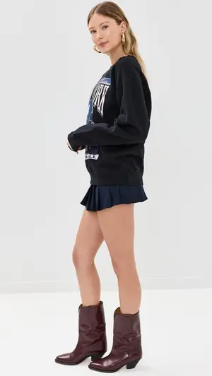 Junk Food Giants Helmet Crewneck Sweatshirt