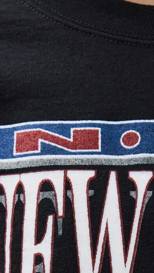 Junk Food Giants Helmet Crewneck Sweatshirt