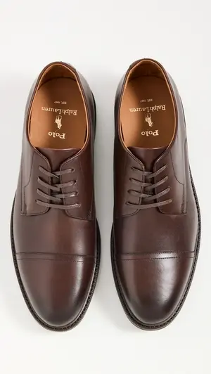Polo Ralph Lauren Asher Cap Toe Dress Shoes