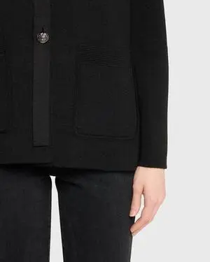 Kobi Halperin Clove Two-button Cardigan Sweater - Black